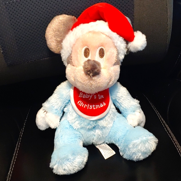 Disney | Toys | Disneys Mickey Mouse St Christmas Plush Toy | Poshmark